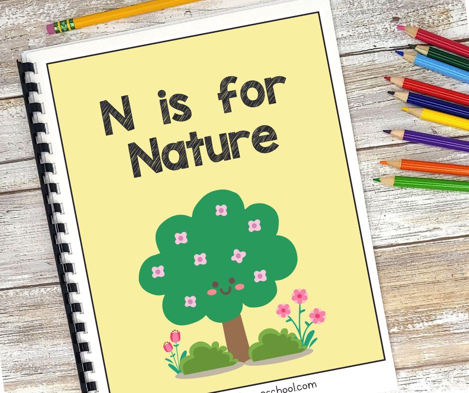 "N Is for Nature" Science Activity Booklet + FREE Explorer Treasure Ba ...